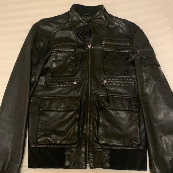 7 Diamonds | Jackets & Coats | Mens 0 Leather 7 Diamonds Motobiker ...